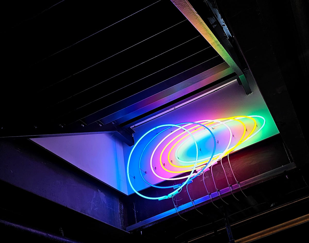 Light as a Material: Ethan Samaha's Neon Sculpture Installations ...